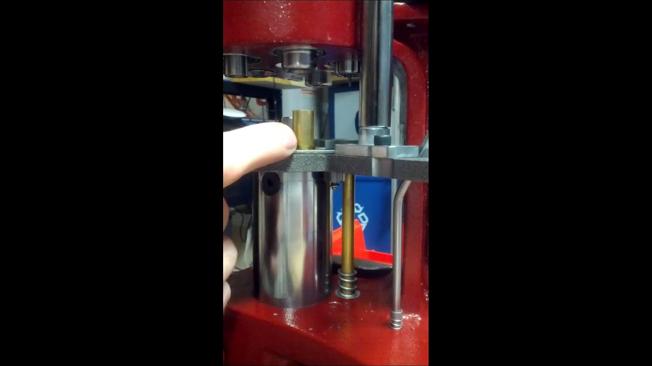 Hornady Lock-N-Load AP Shell Plate Sticking - YouTube
