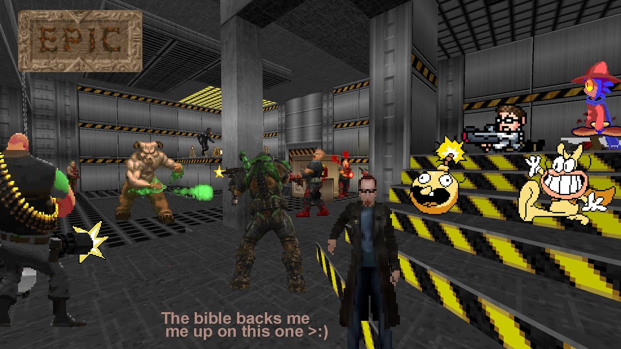 Doom BYOC Multiplayer - Ancient Egypt, and aliens. Sounds "Epic 2" me ...