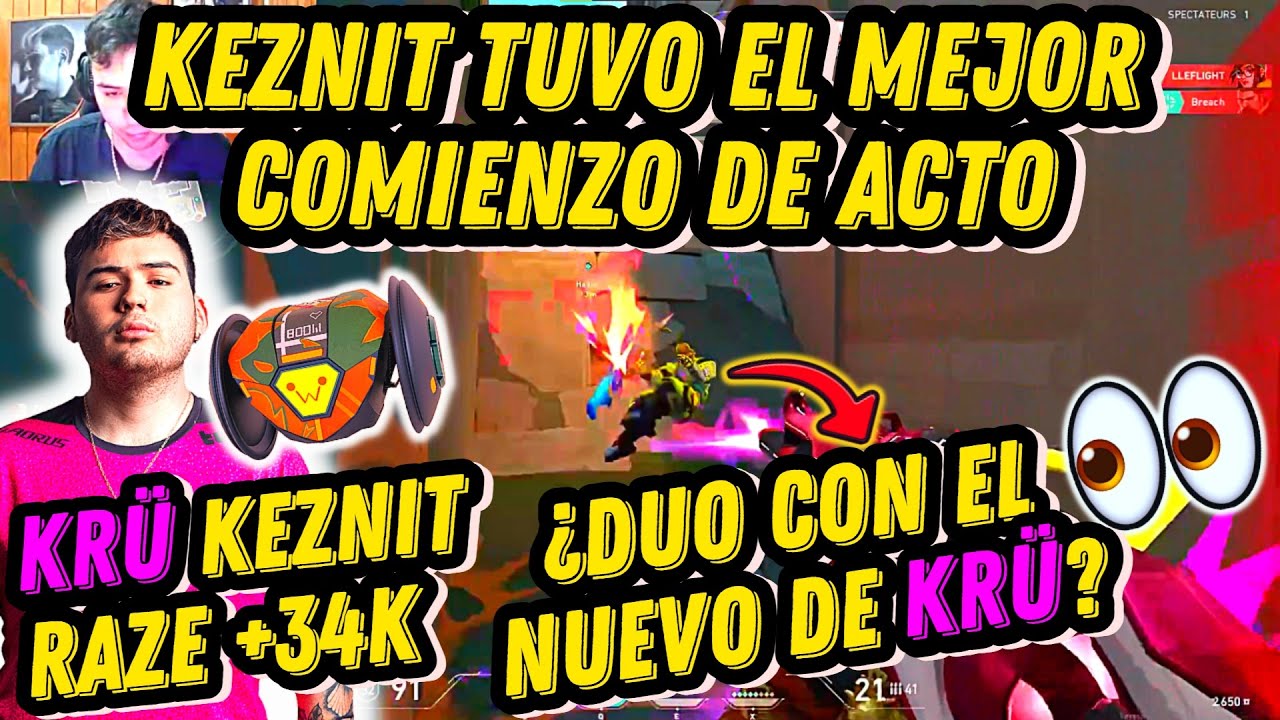 KEZNIT COMENZÓ INCREIBLE EL NUEVO ACTO | SE HACE 34K CON RAZE MODO DEUS ...