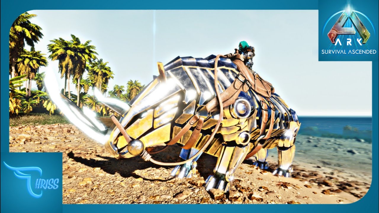 AKHIRNYA PUNYA DINO TEK BARU || TEK WOOLLY RHINO EPS 53 || ARK Survival ...