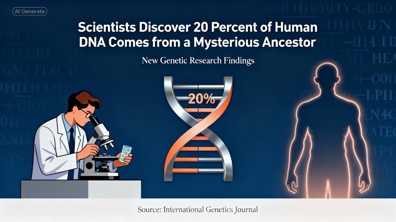 Scientists Discover 20 Percent of Human DNA Comes from a Mysterious ...