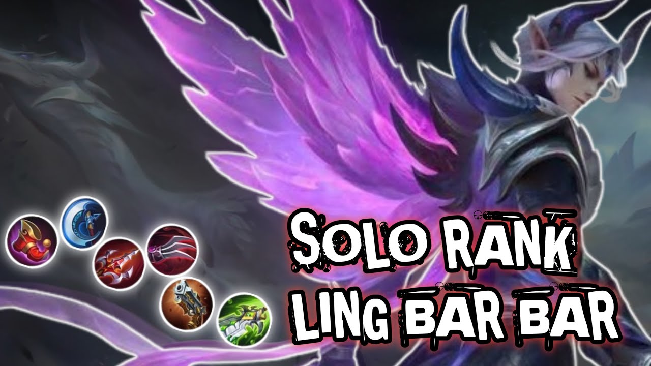 MAIN LING SOLO RANK😎!!! AUTO WINN - YouTube
