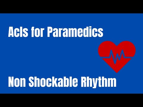 ACLS for Paramedics || Non Shockable rhythm - YouTube
