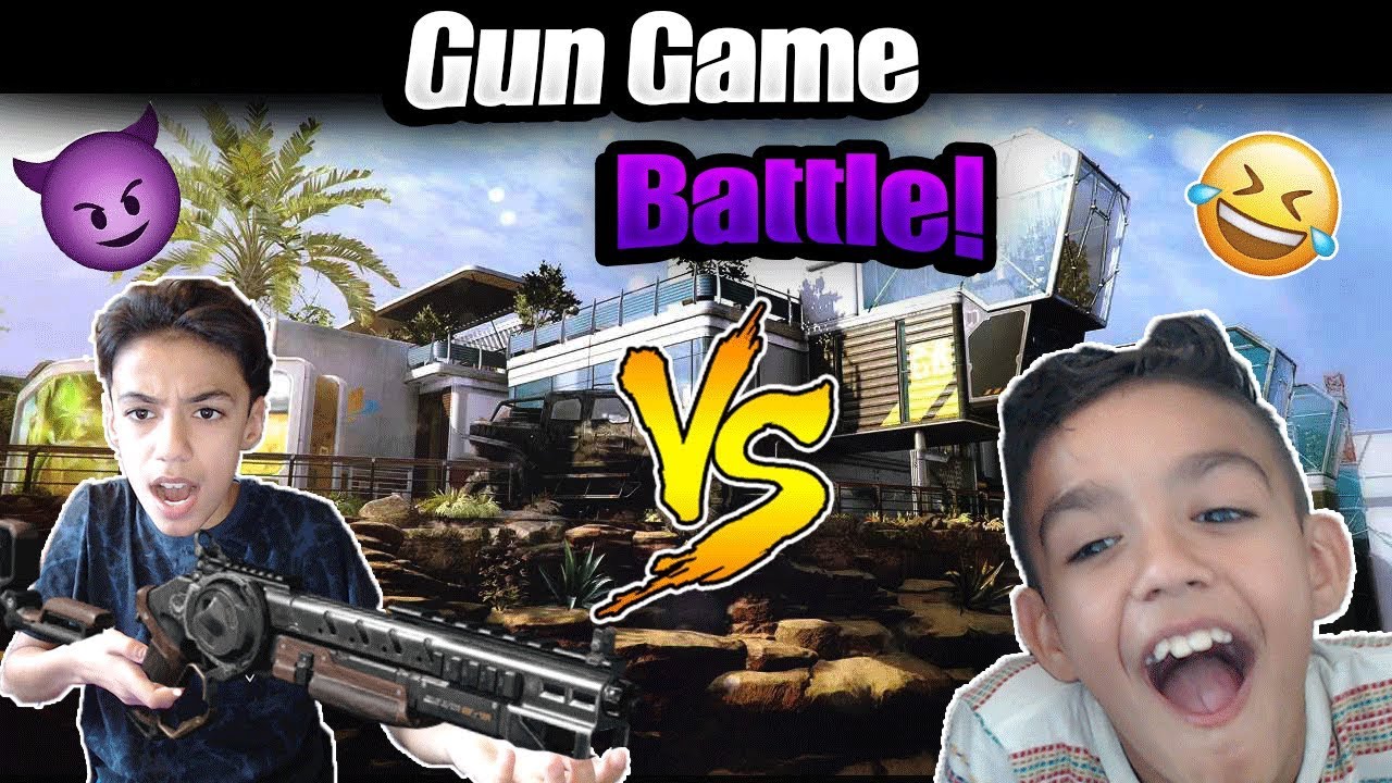 Black ops 3 Gun Game Battle Against Mini Mamba!(Rage!) - YouTube