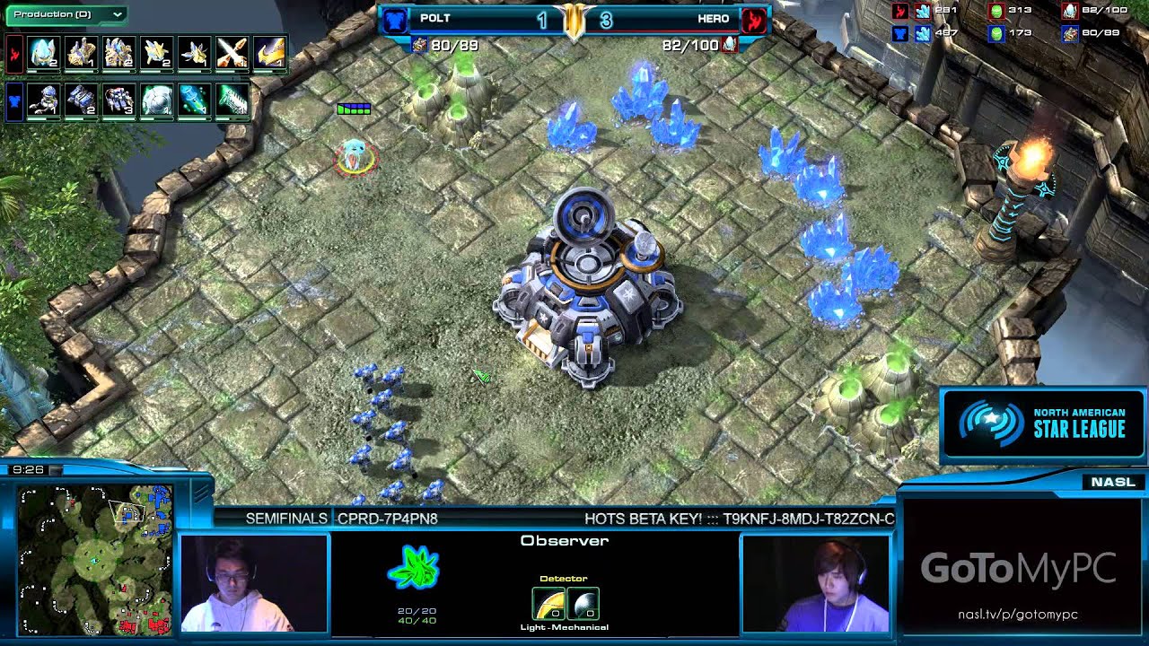 NASL Season 4 Grand Finals - Semi Finals - Hero vs Polt - Game 5 - YouTube