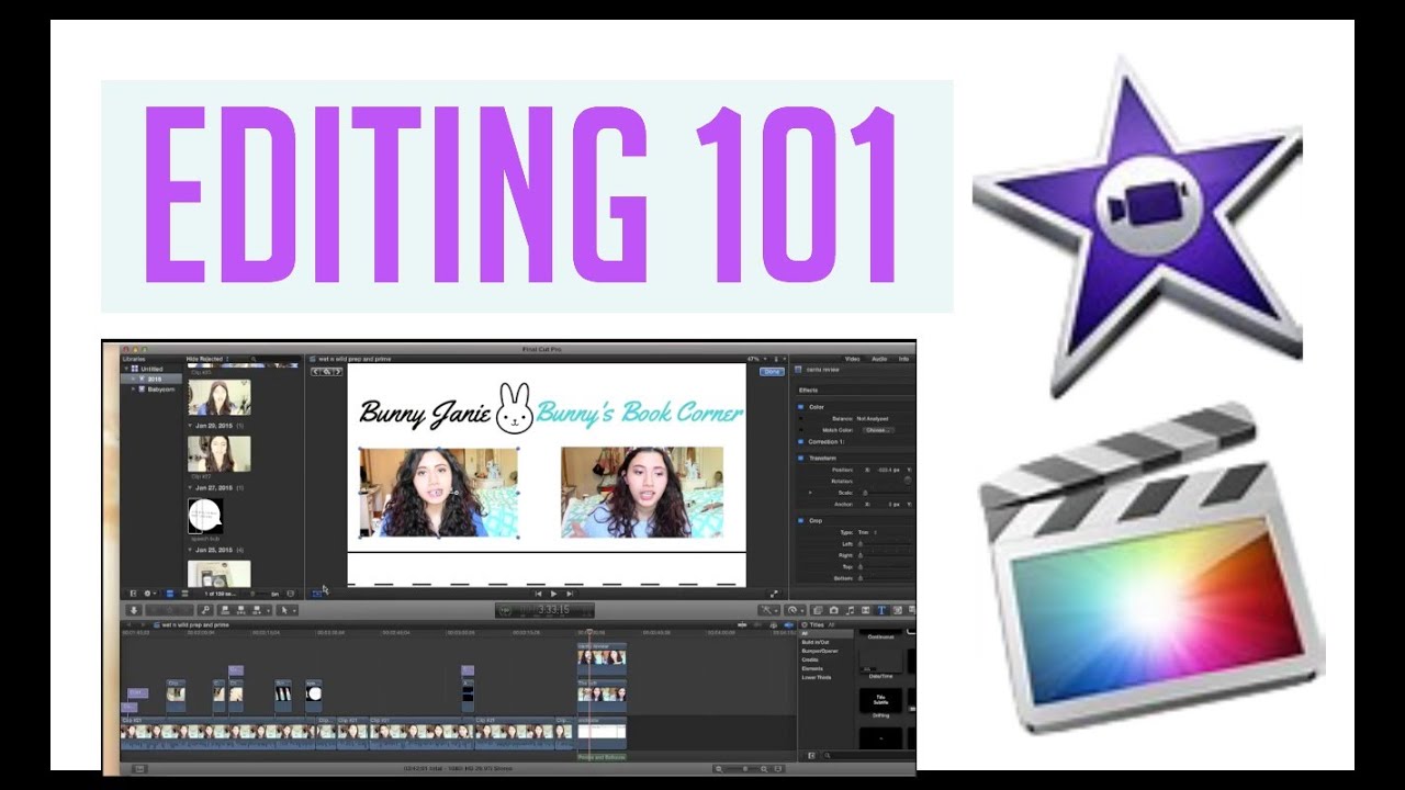 Editing 101 | Picture in Picture, Cutaway, PicMonkey - YouTube