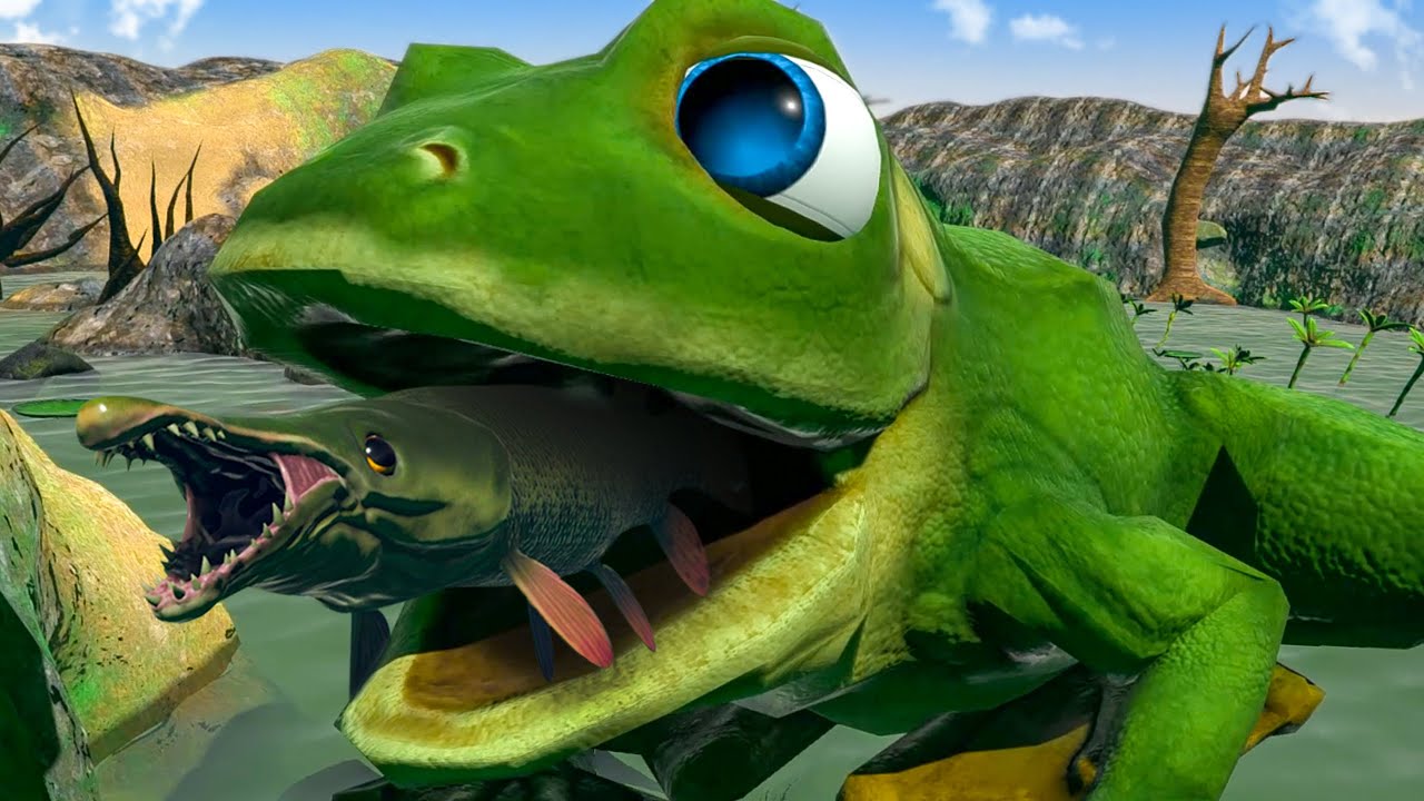 NEW Secret Frog! - Feed and Grow Fish - Part 134 | Pungence - YouTube