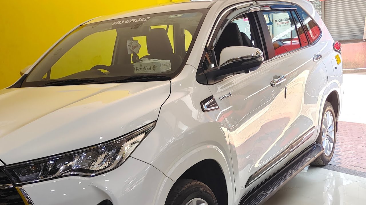 Innova hai cross side step fitting - YouTube