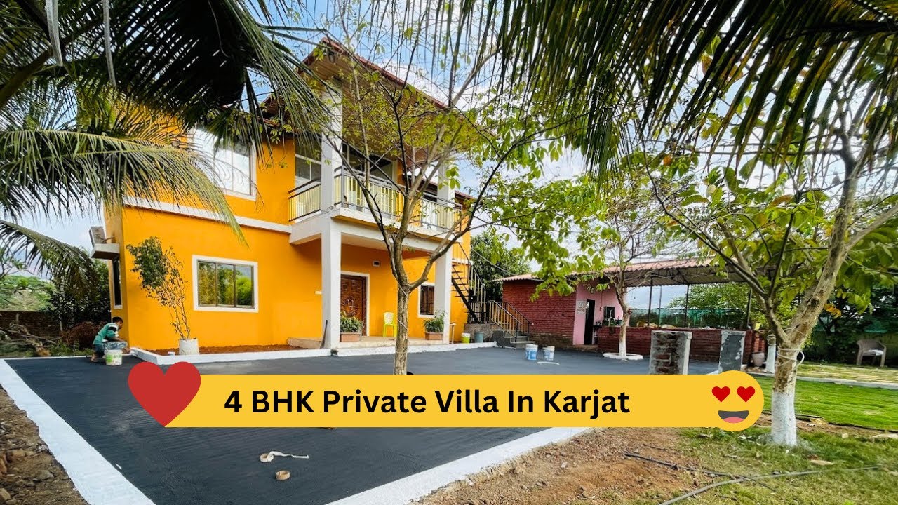 Budget Villa In Karjat | 4 BHK Private Villa In Karjat | Starts 1900 ...