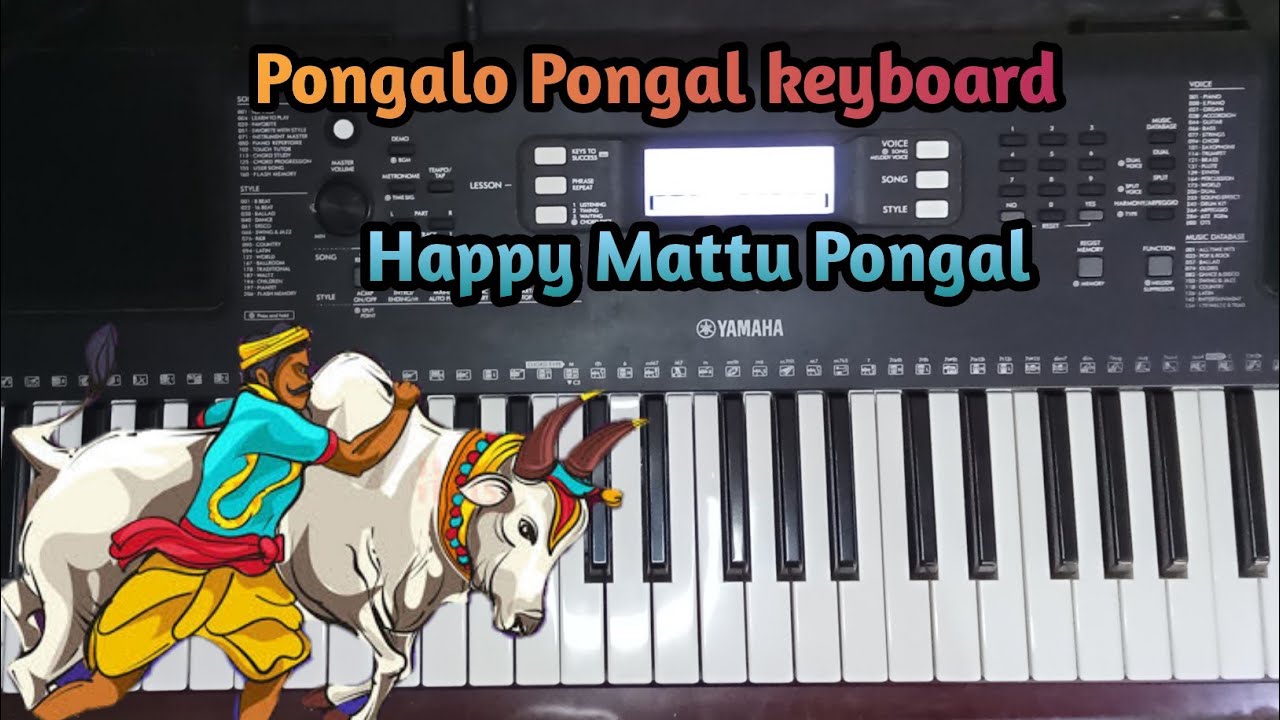 pongalo Pongal 🎉🎹🎵song keyboard cover by Aadesh #pongalopongal # ...