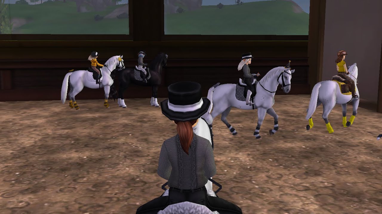 FROSTY TITANS DRESSAGE- Star stable online - YouTube