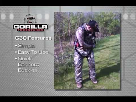 Exo Tech G30 Harness From Gorilla® Treestands