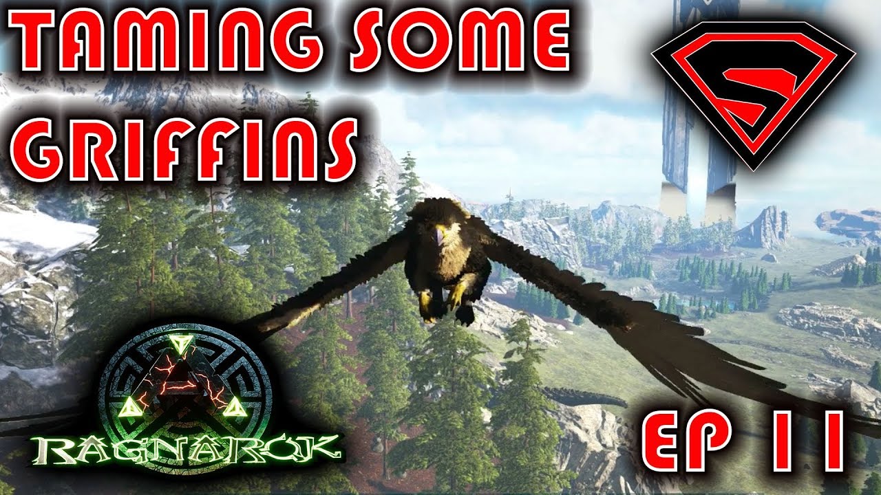 Ark Ragnarok: BUILDING THE BEST GRIFFIN TRAP AND TAMING GRIFFINS S1E11 ...