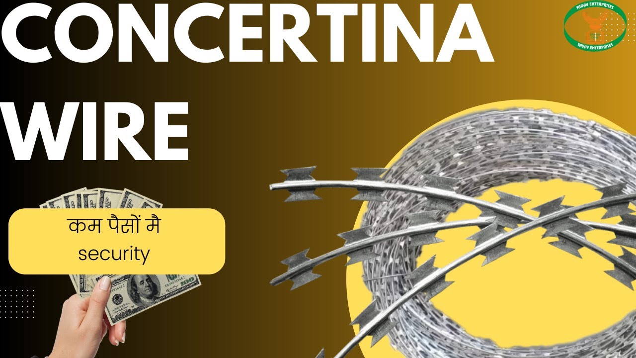 Making process of Concertina Razor Wire factory India with Manual ...