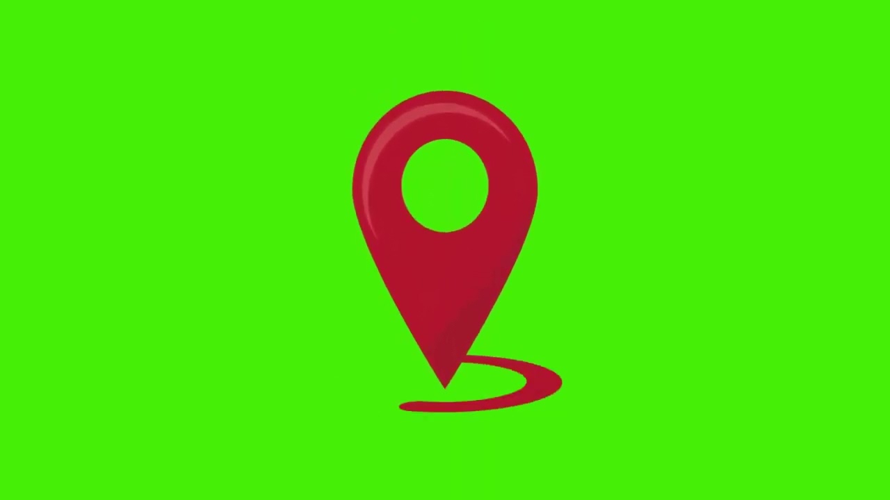 Point localisation Google Maps Fond vert - YouTube