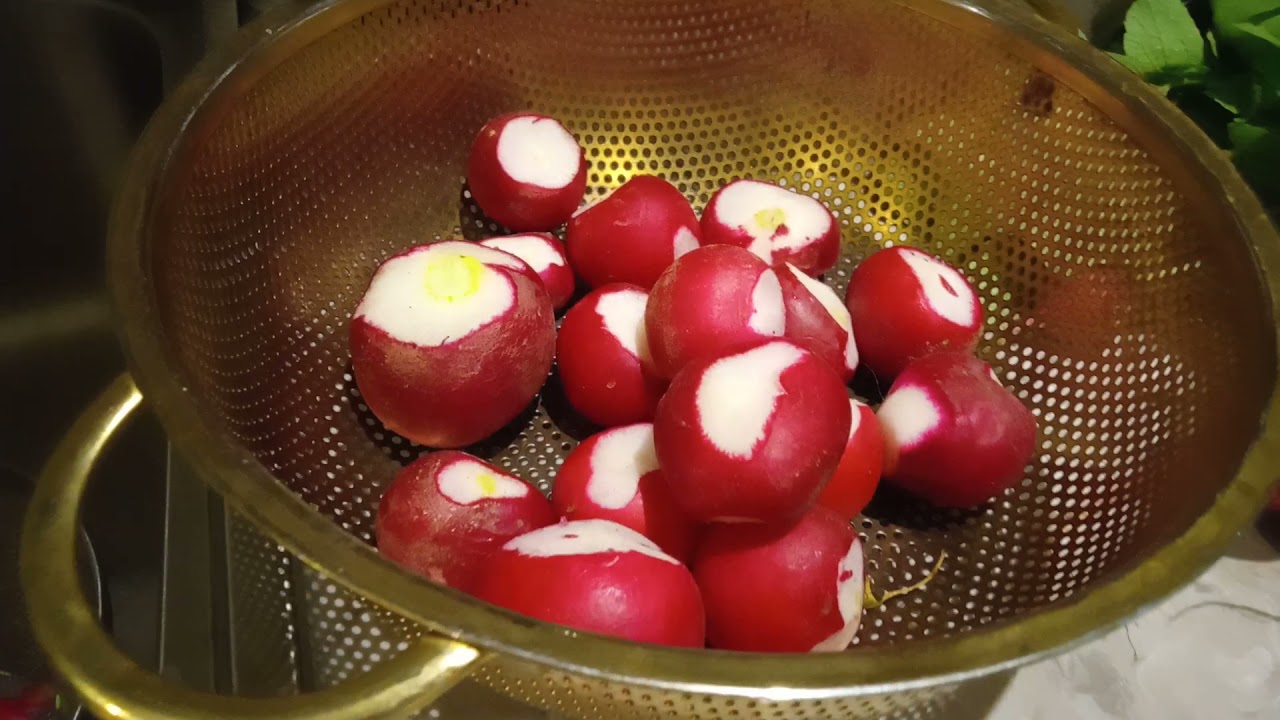 red raddish - YouTube