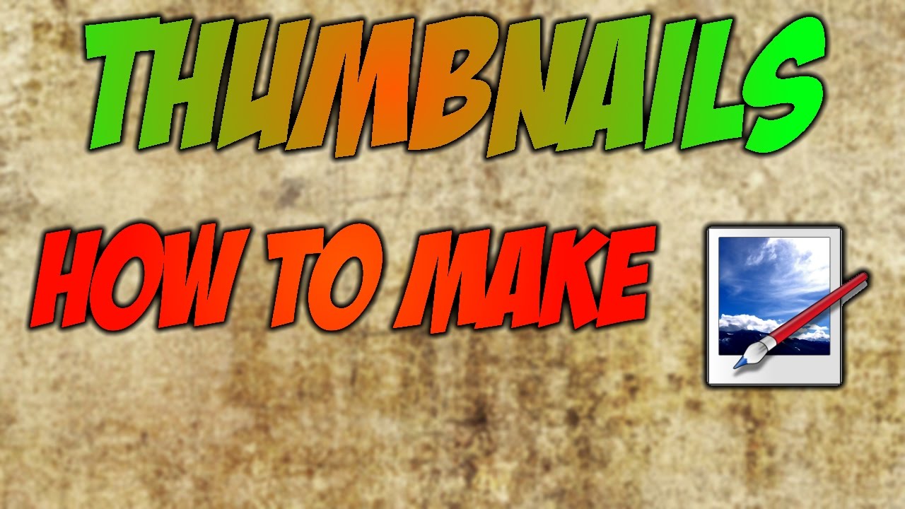 HOW TO MAKE FREE THUMBNAIL ON PAINT.NET (EASY) - YouTube