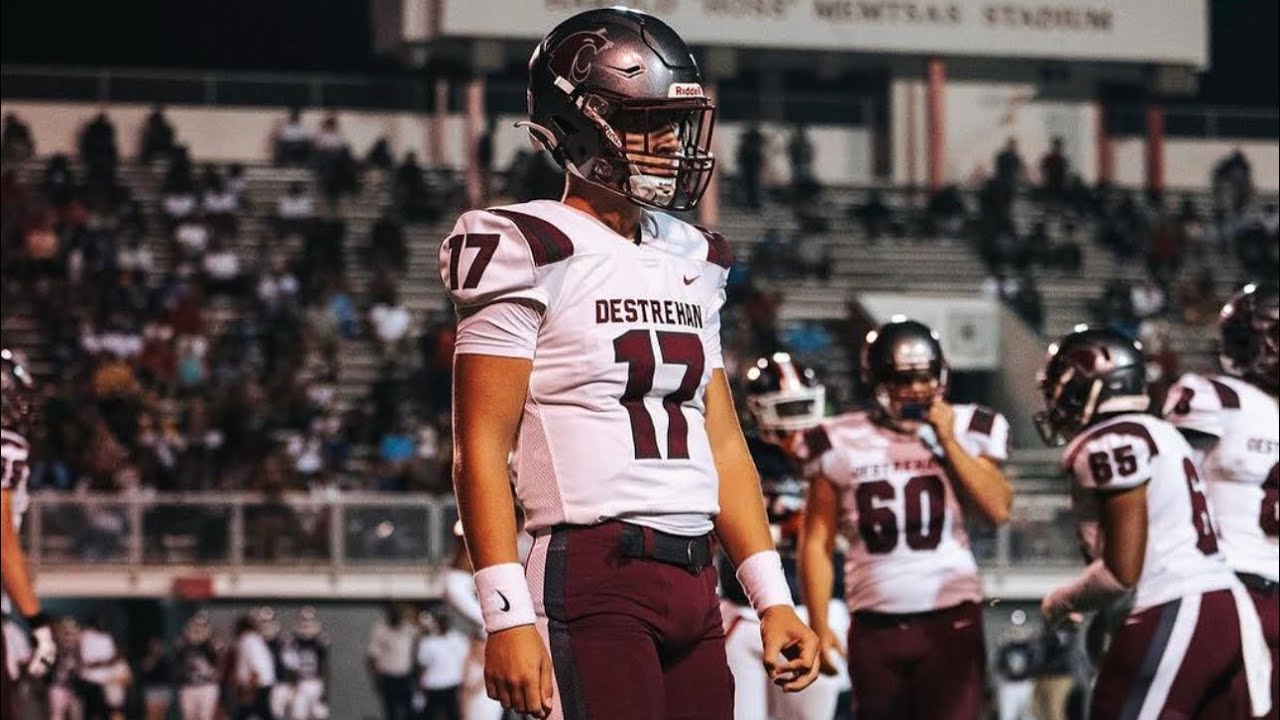 Jackson Fields - Quarterback - Class of 2026 - Destrehan High School - 2023 Full Season ...