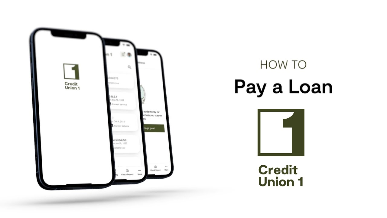 How to Pay a Connected CU1 Loan | Credit Union 1 Mobile App - YouTube