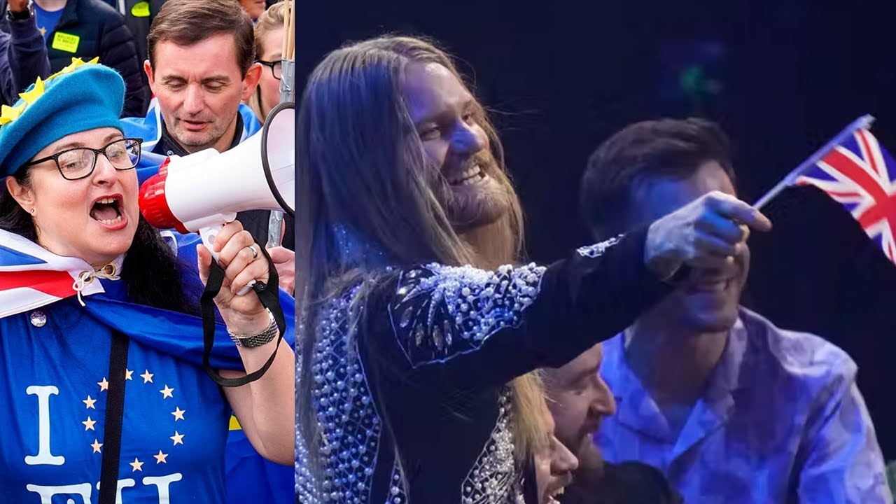 EU Remoaners Have MELTDOWN Over UK's Success At Eurovision 😂 🇬🇧 - YouTube