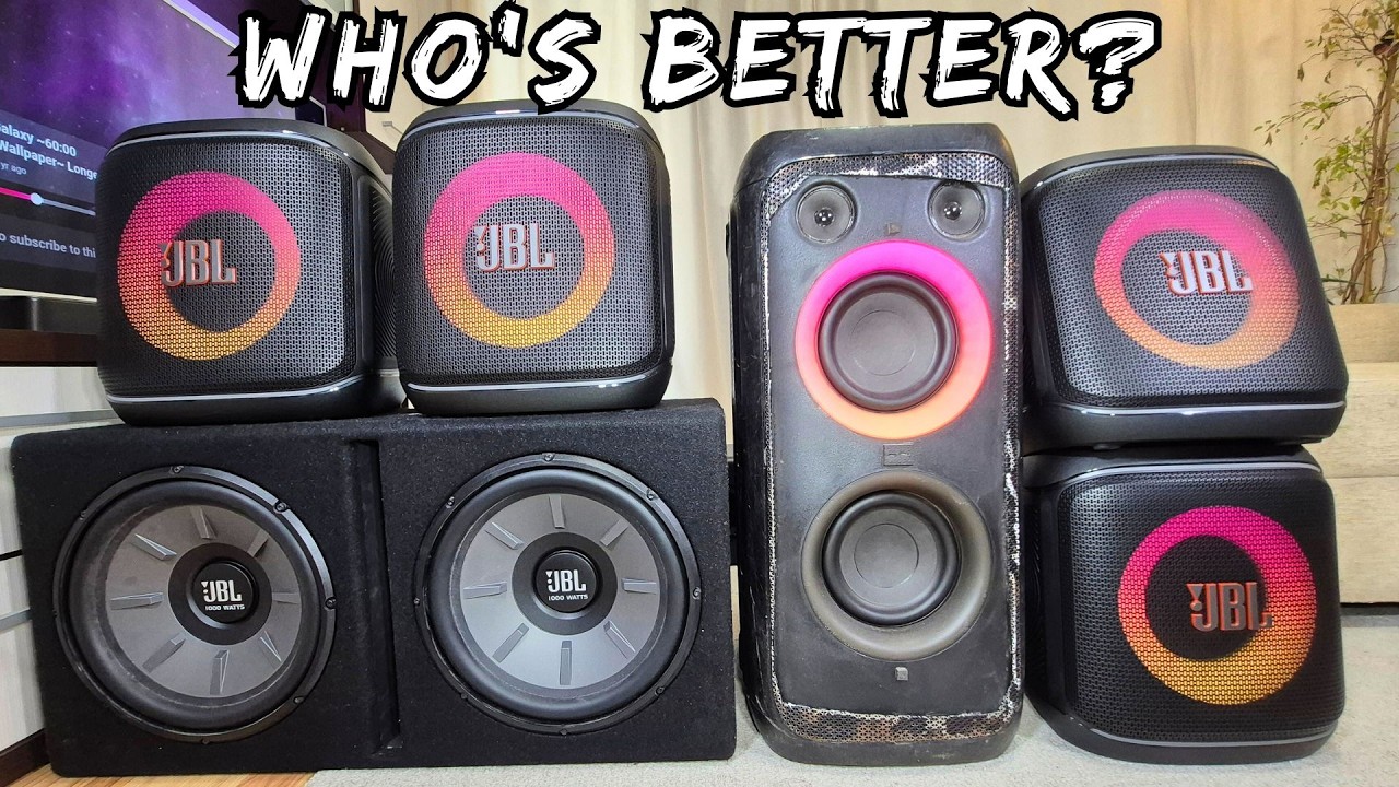 How Many JBL Encore 2 Speakers Can Beat One JBL Partybox 310? - YouTube