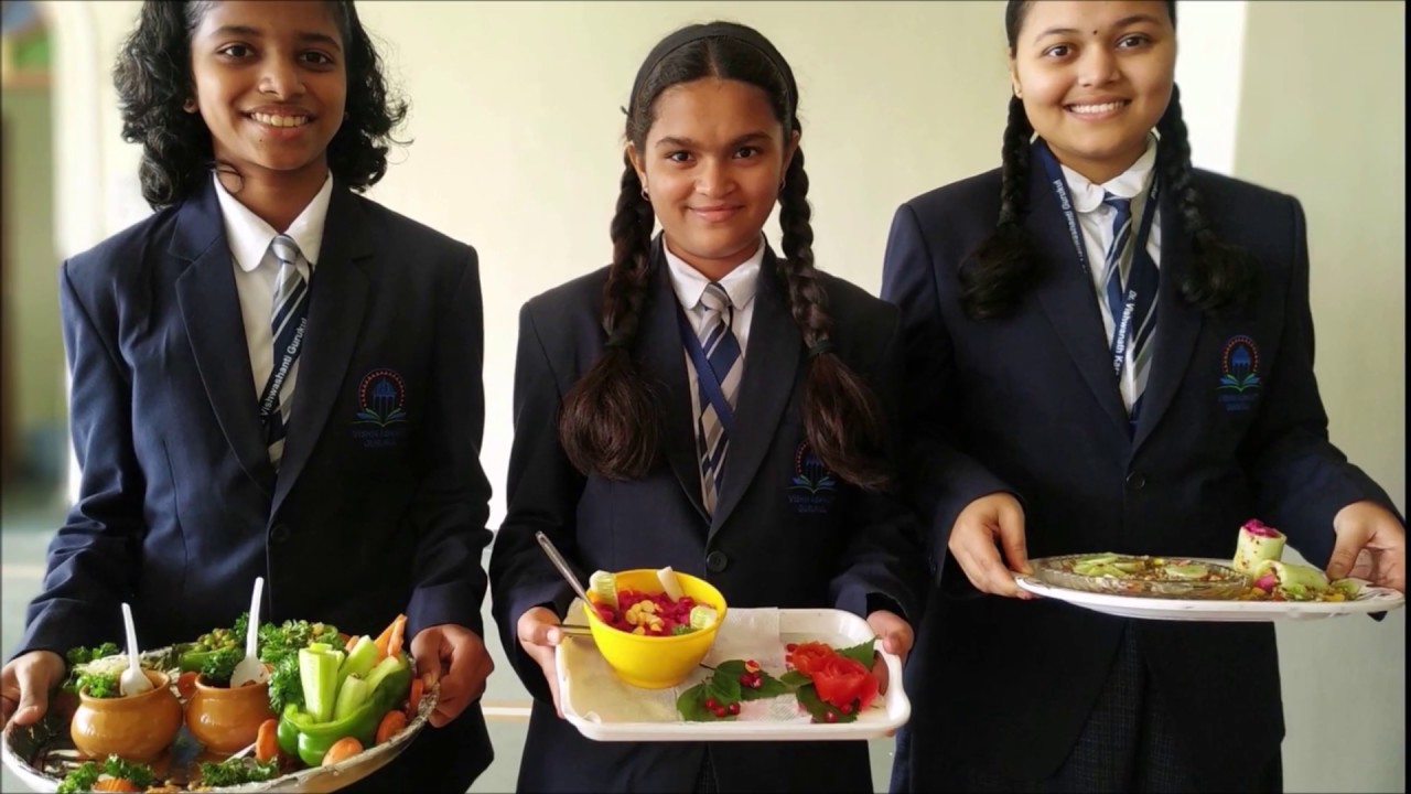 Flowers Rangoli & Salad Competition || World Peace School || Alandi ...