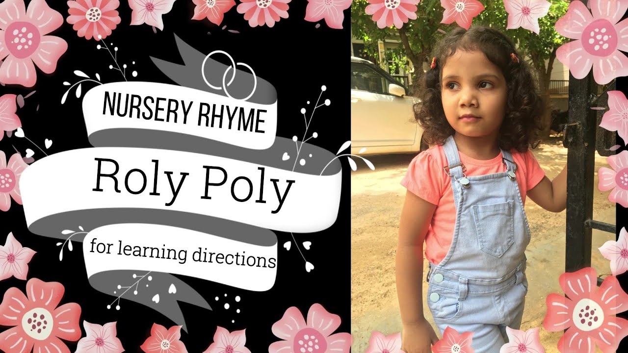 Roly Poly Nursery Rhyme for kids #learning_directions for kids #Rhymes ...