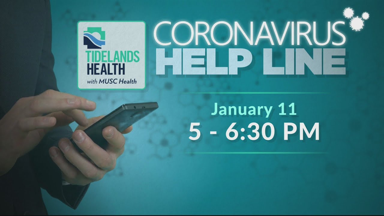 News13 partners with Tidelands Health for phone bank on latest COVID-19 ...