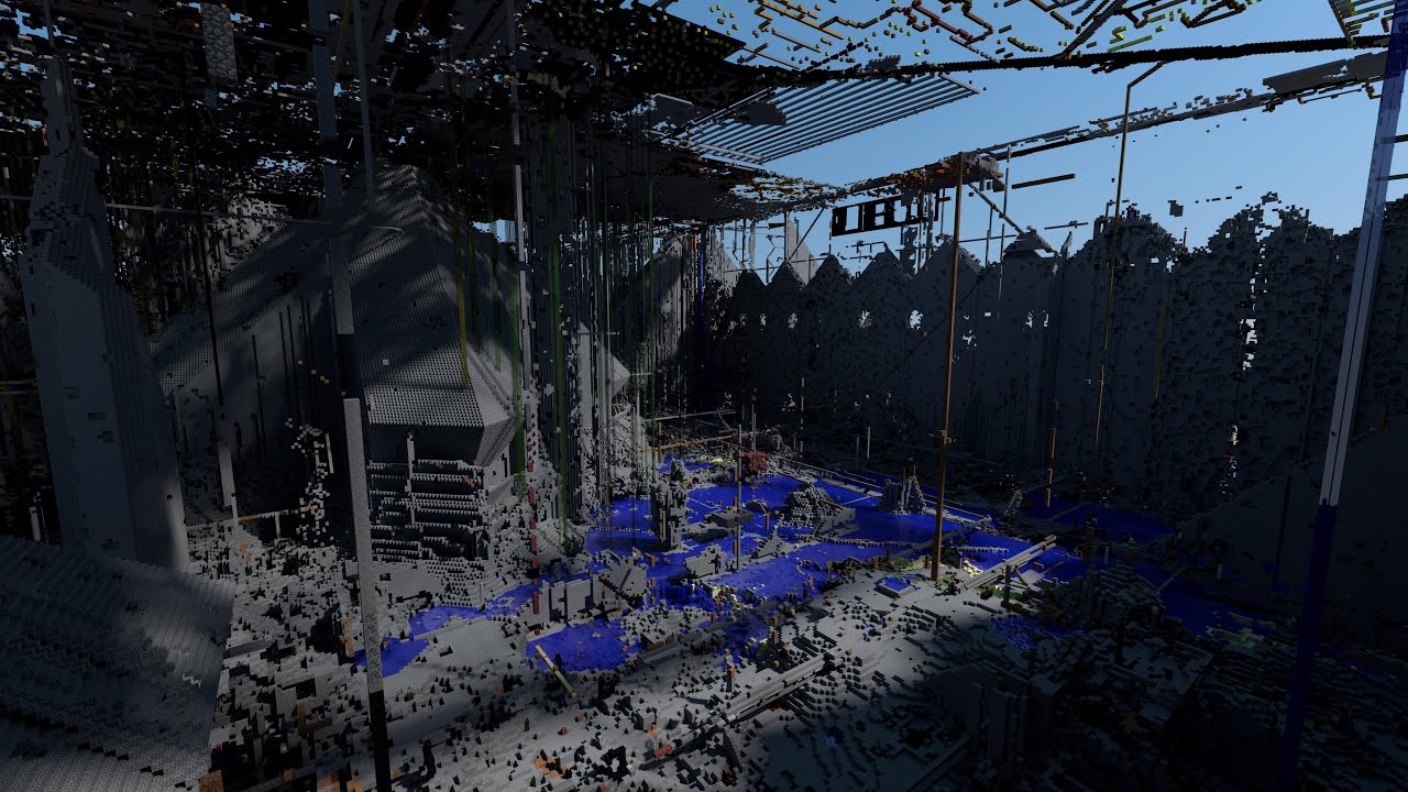 (HUGE) NOCOM BASE HUNTING - 2b2t following untraveled chunk trails ...