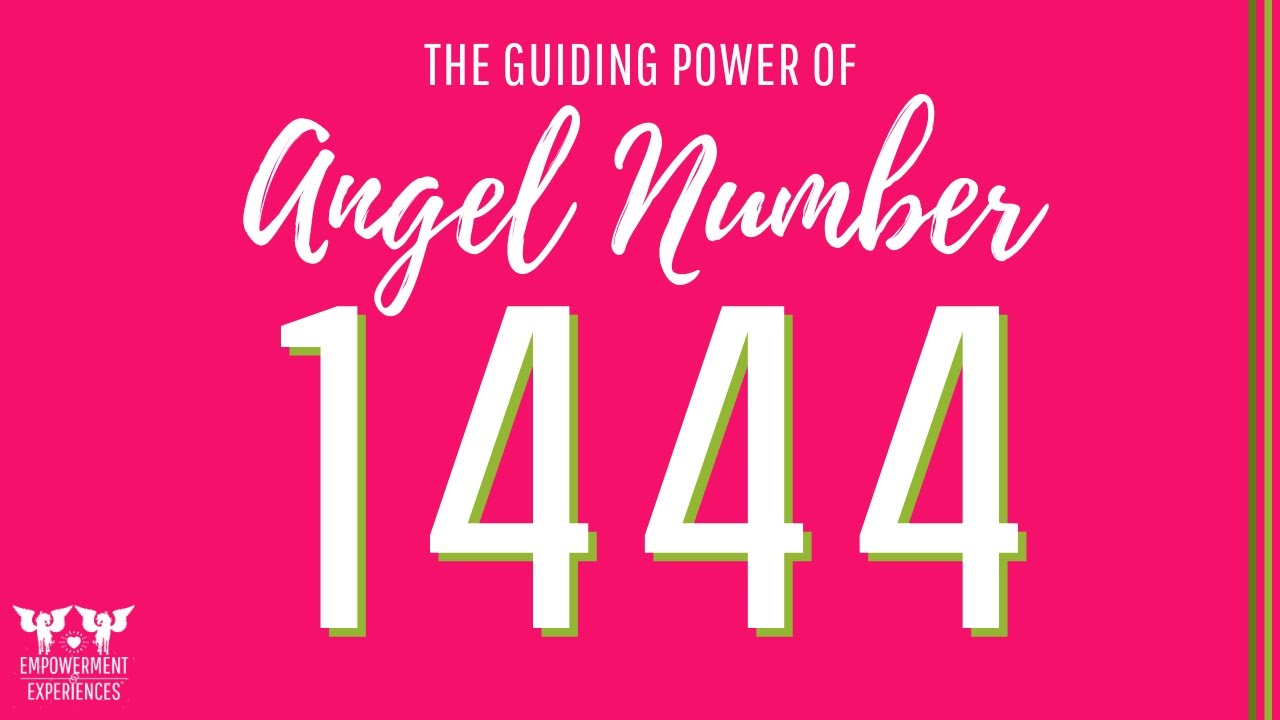 Angel Number 1444 Spiritual Meaning ~ Divine Feminine Energy Twin Flame ...