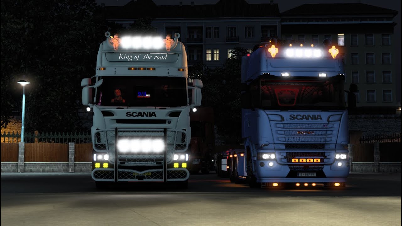 ETS2 MP rijden met Kyromx! NixWorld Transport #2 - YouTube