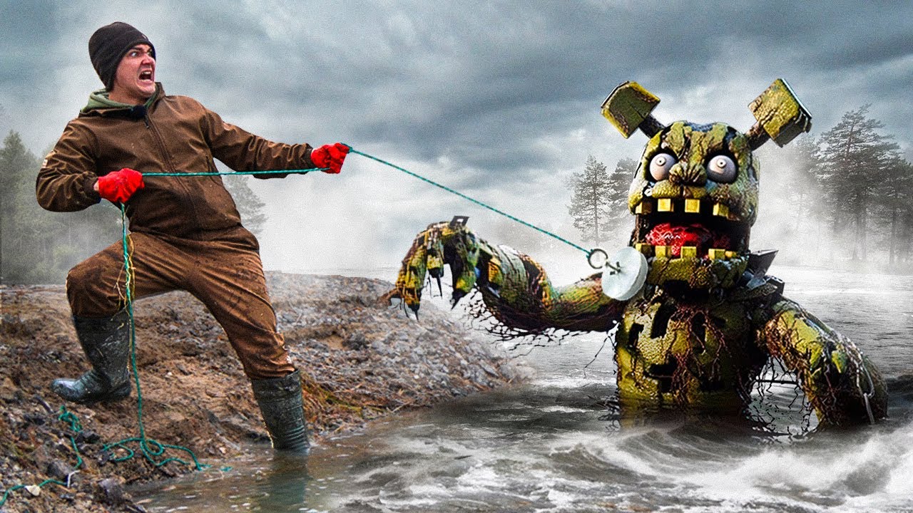 Found Animatronics Underwater While Magnet Fishing! - YouTube