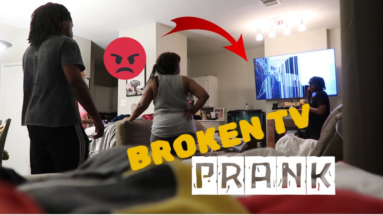 Broken Tv Prank On Mom Must Watch Youtube