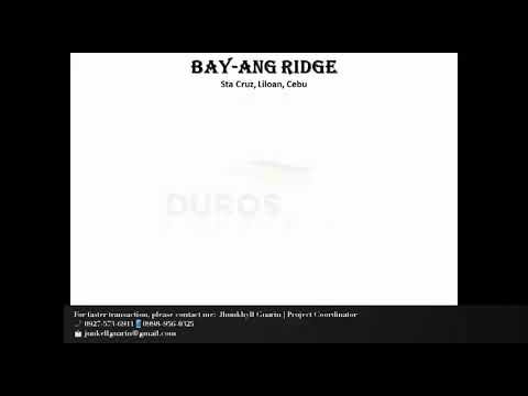 BAY-ANG RIDGE subdivision Affordable houses in Liloan Cebu - YouTube