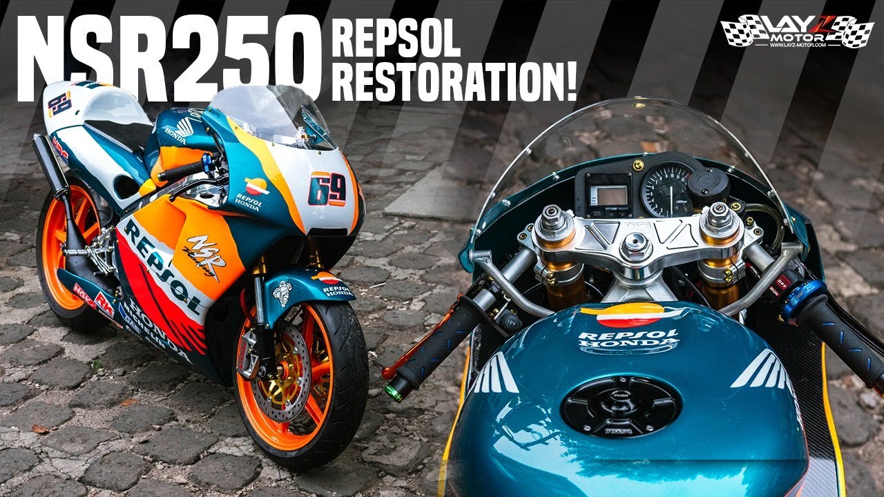 NSR250 Repsol Restoration! - YouTube