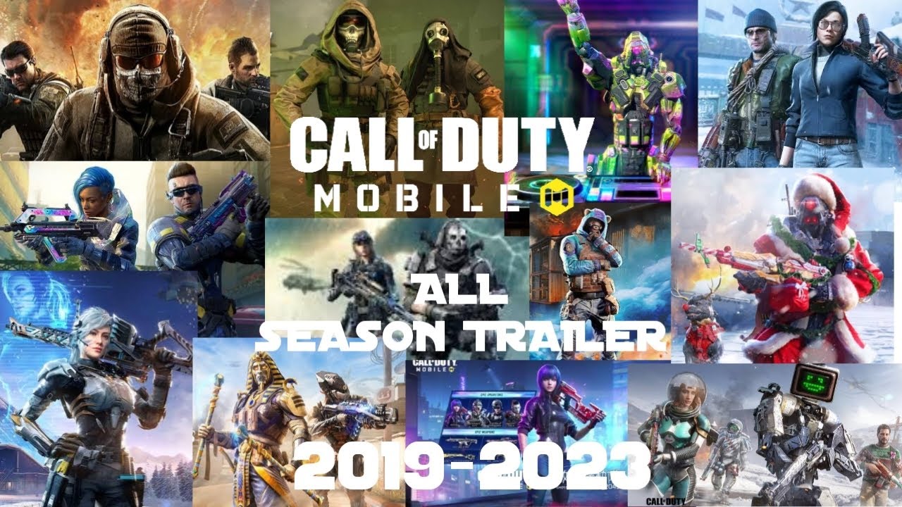 Call Of Duty Mobile All Season Trailer 2019-2023 | Evolution of Trailer ...