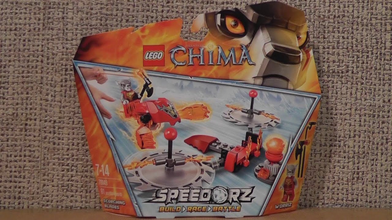 LEGO Chima 70149 Ogniste ostrza - YouTube
