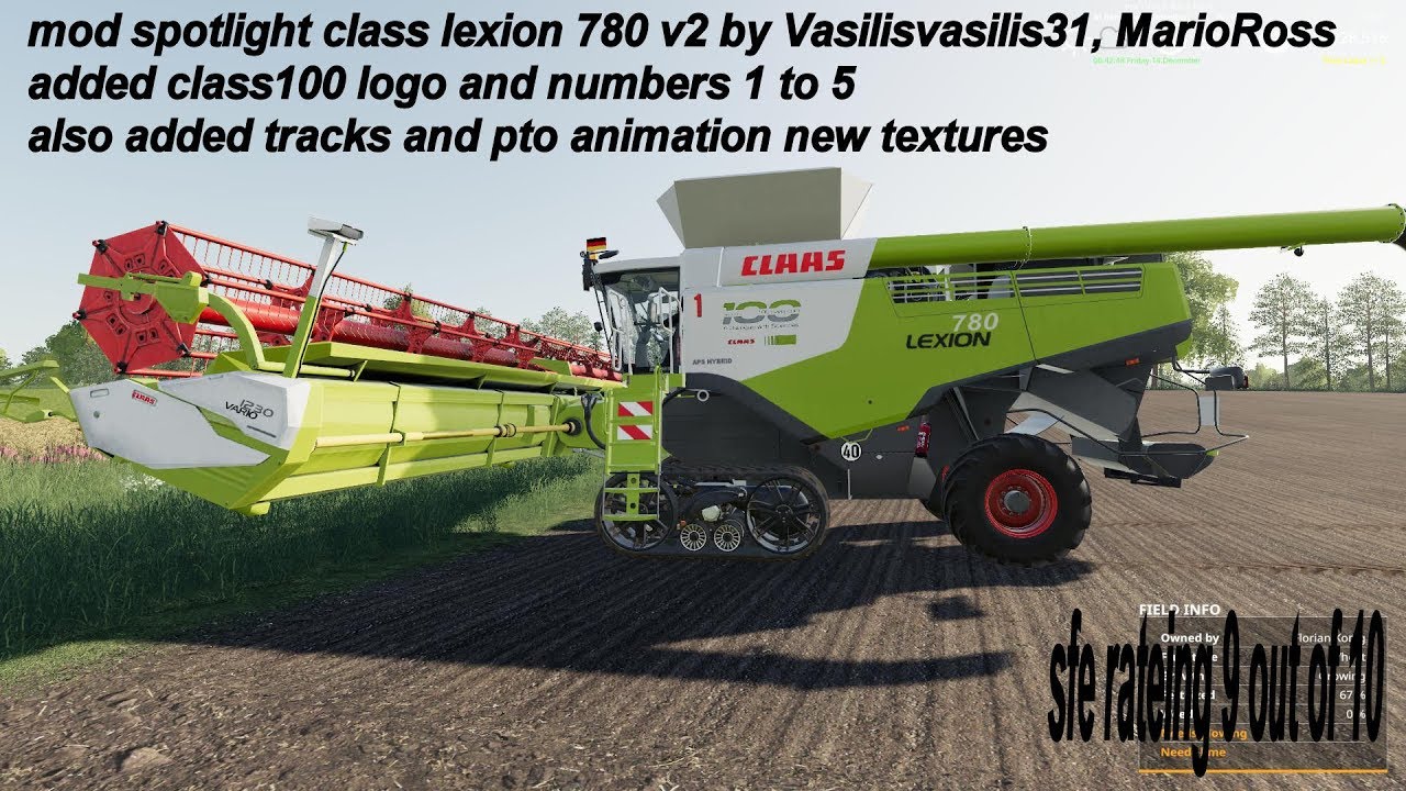 farming simulator 19 mod spotlight class 780 v2 by Vasilisvasilis31 ...