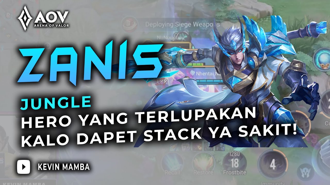 ZANIS JUNGLE! POKOKNYA INTINYA HARUS CARI STACK! - YouTube