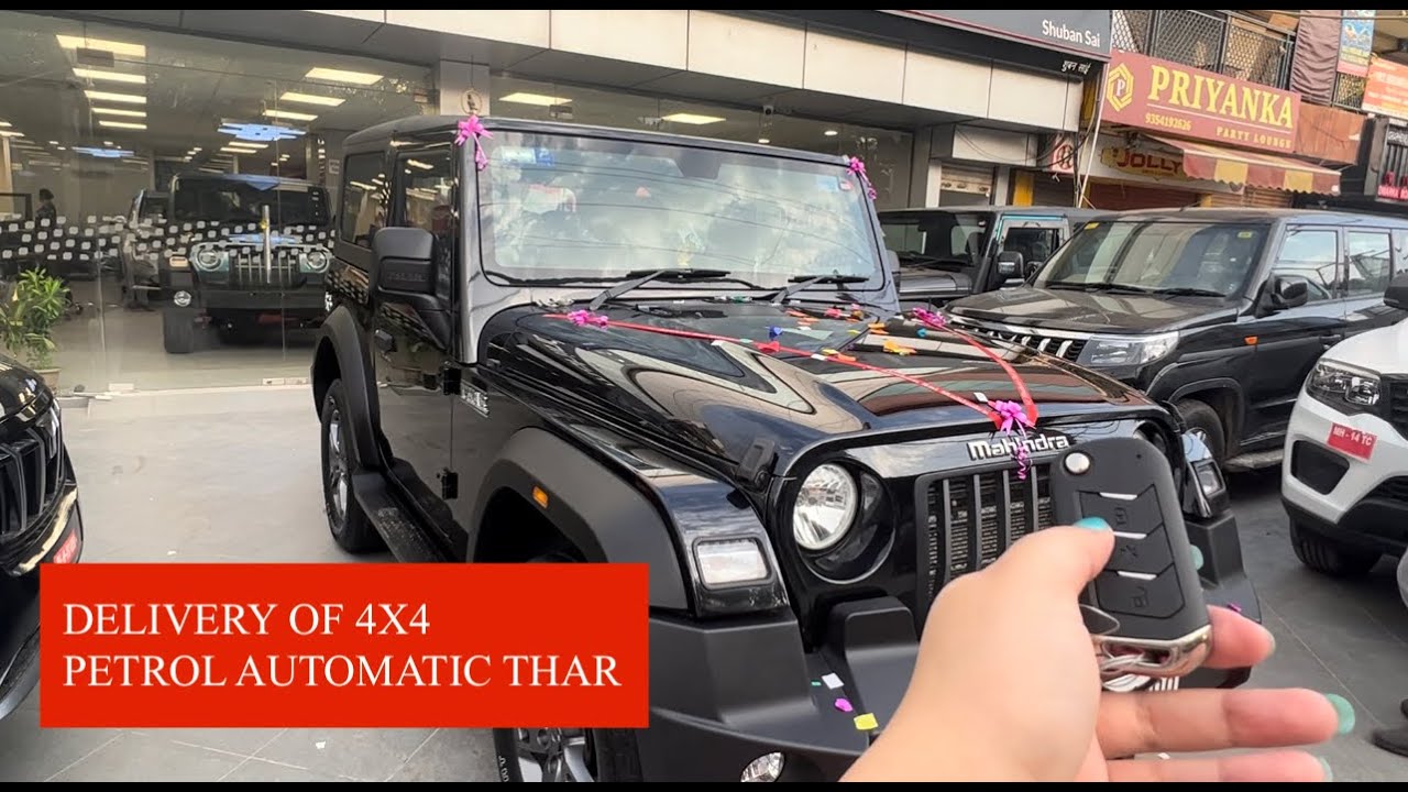 Our New 4x4 Automatic Thar 2023 Delivery | Features, Pros, and Cons ...