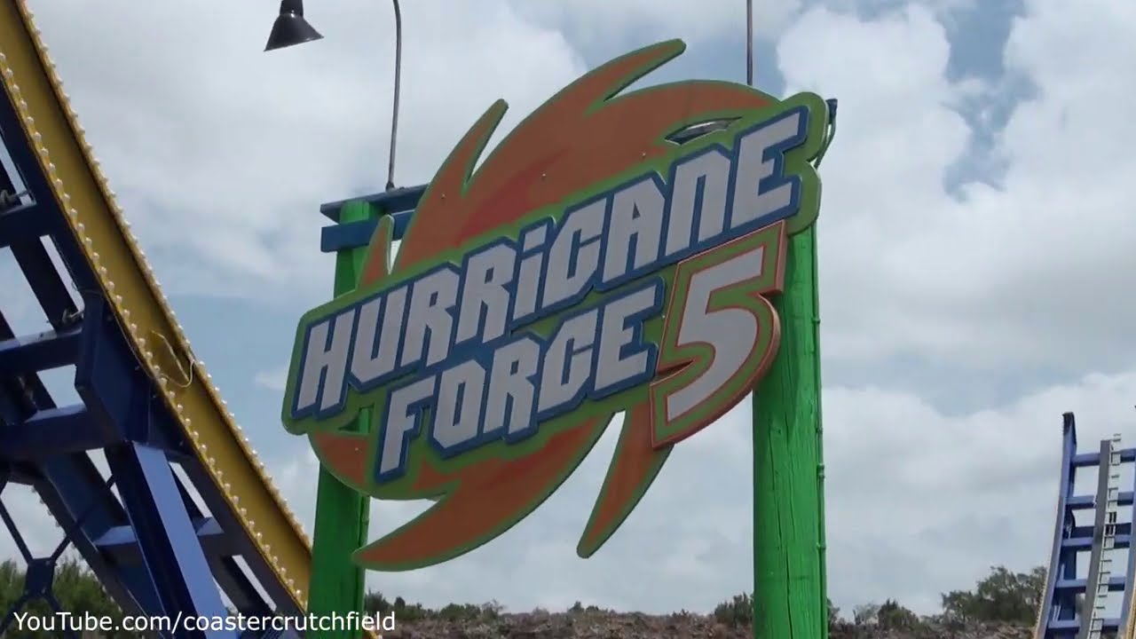 Hurricane Force 5 (HD POV) Six Flags Fiesta Texas - YouTube