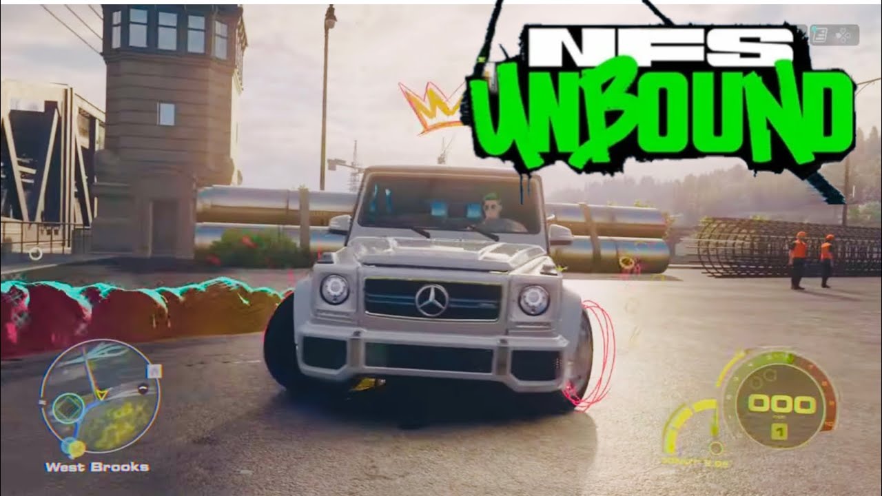 Drift on a Mercedes-Benz G-Wagen in Need for Speed Unbound! - YouTube