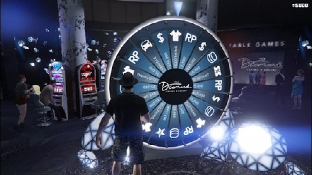 GTA V Casino Lucky Wheel - YouTube