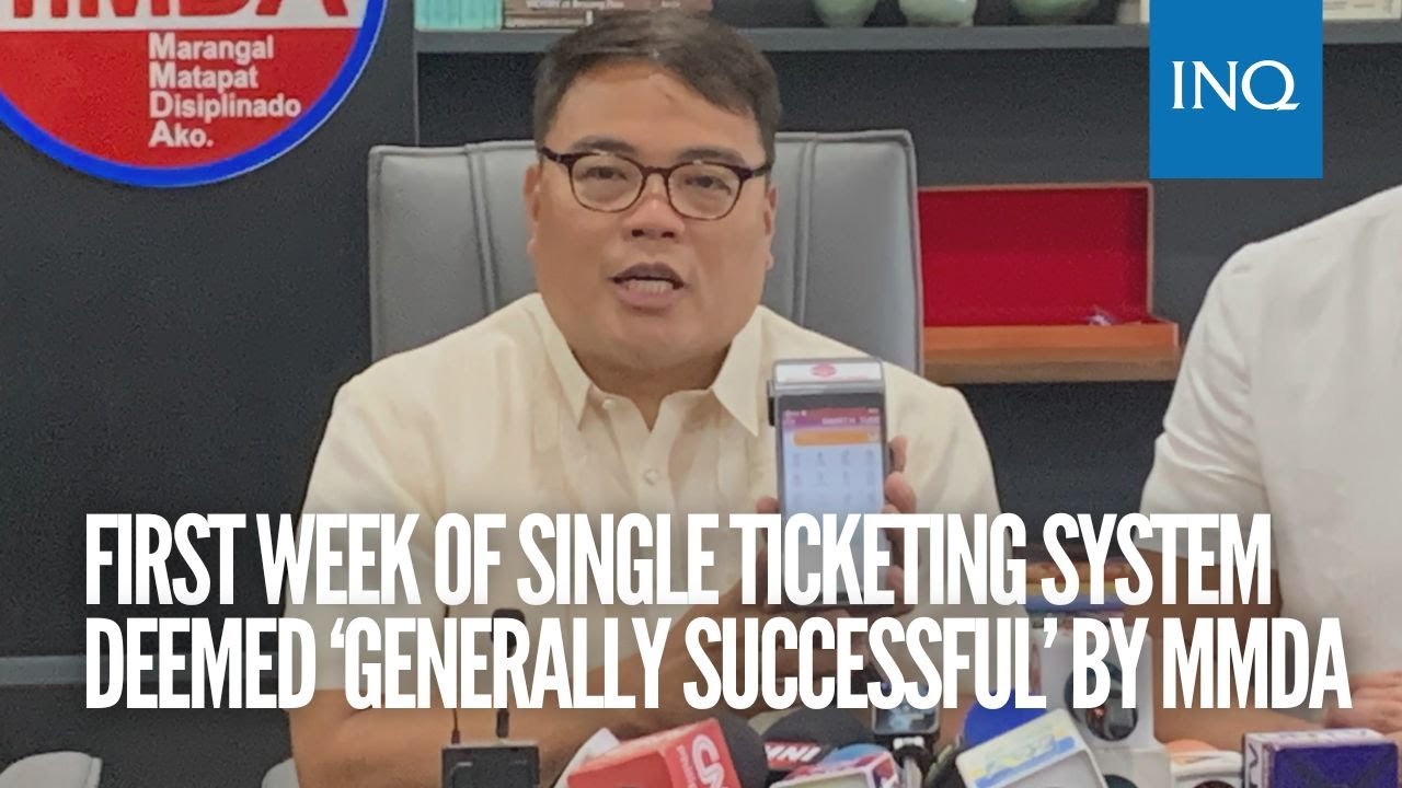 First week of single ticketing system deemed ‘generally successful’ by ...