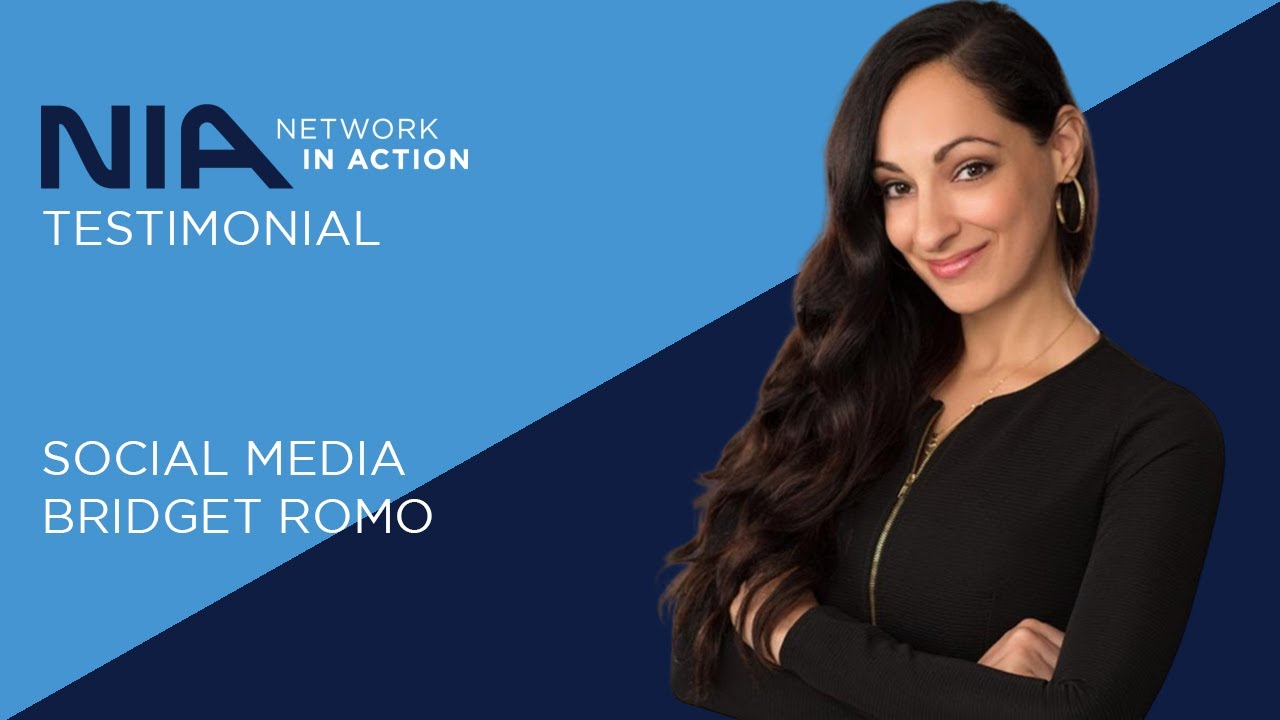 Social Media - Bridget Romo | NIA Testimonial - YouTube