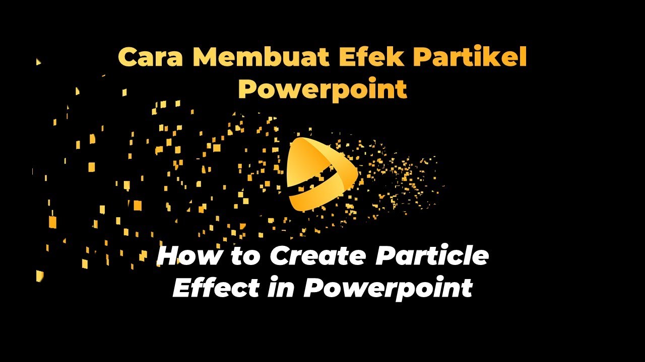 How to create Particle Effect in Powerpoint (Cara Membuat Efek Partikel ...