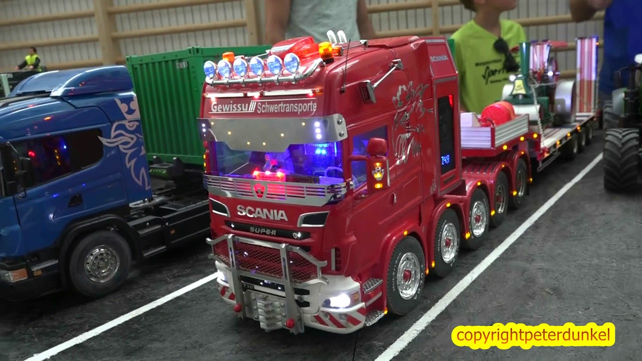 RC HOBBY SCANIA R 780 5 WEEHLER OVERLONG TAMIYA SEVELEN ex modellbau ...