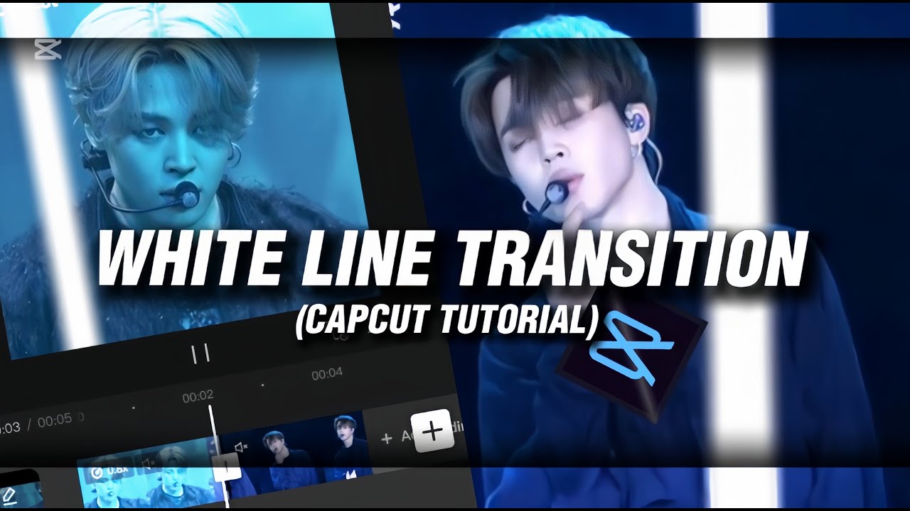 White Line Transition Capcut Tutorial || Comparison Transition In (Free ...