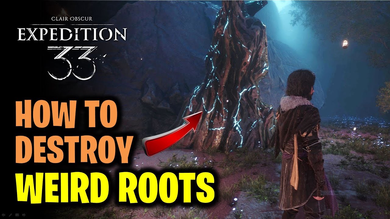 How to Destroy the Weird Blue Roots | Clair Obscur: Expedition 33 - YouTube