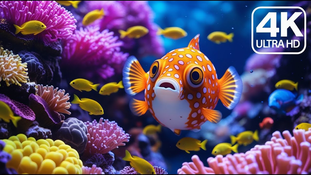 The Best 4K Aquarium 🐠 Explore the Stunning World of Sea Jellyfish ...